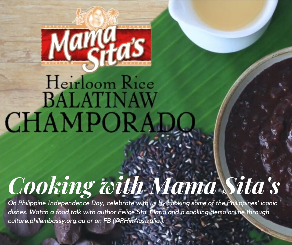 Cooking with Mama Sita's | Mabuhay Straya - PH Embassy Canberra Australia